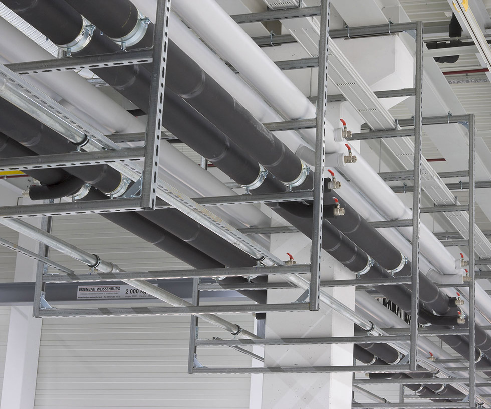 Secure fixing to steel beams