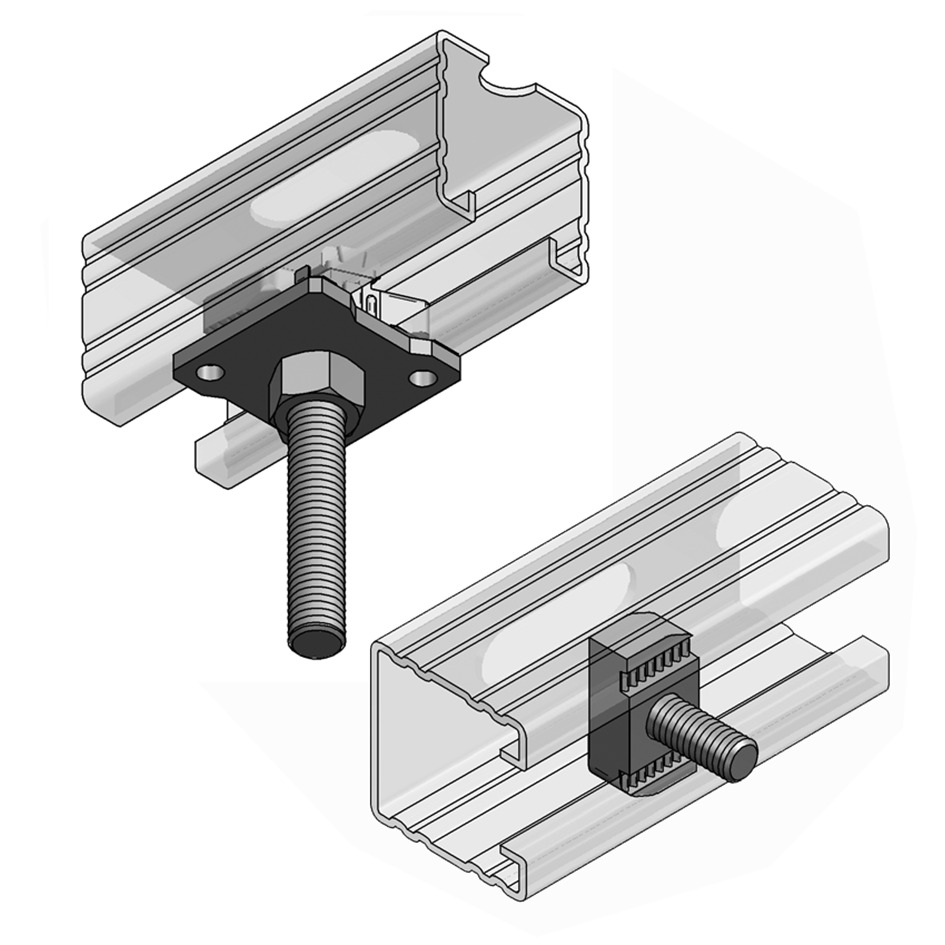 Quick-fixing system Stex 45